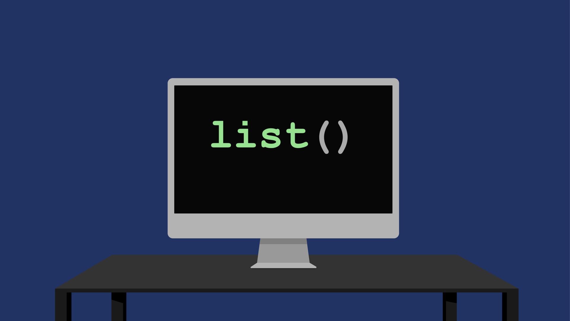 The List Function In Python Codingem